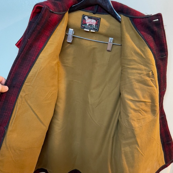 Woolrich | Jackets & Coats | Vintage Rare 94s Woolrich Red Plaid Hooded ...